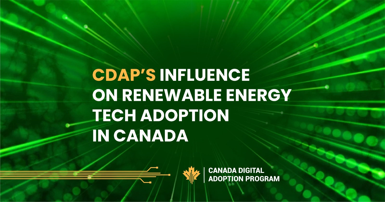 CDAP's Influence on Renewable Energy Tech Adoption in Canada - Digitize Media Corp