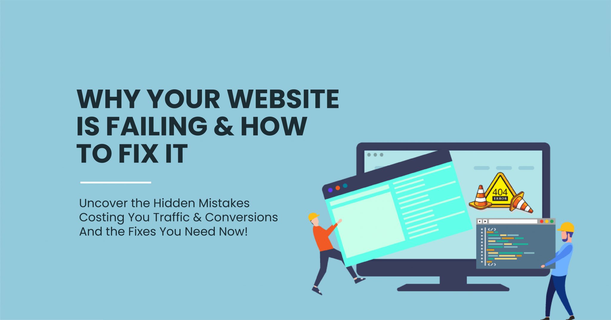 Why Your Website is Failing & How to Fix It - Digitize Media Corp